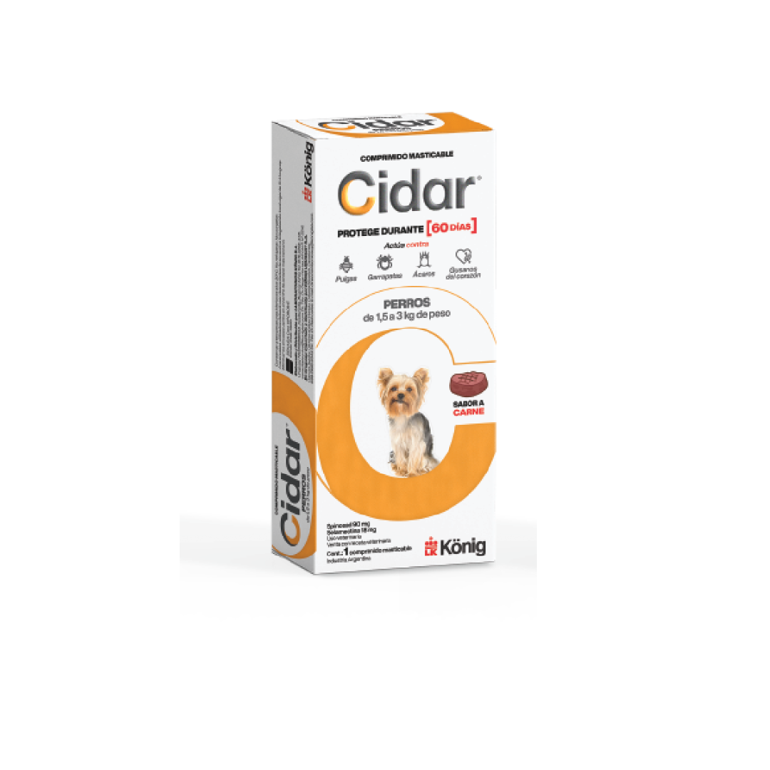 Cidar Comprimido Antiparasitario para Perros. – Dr Mascota